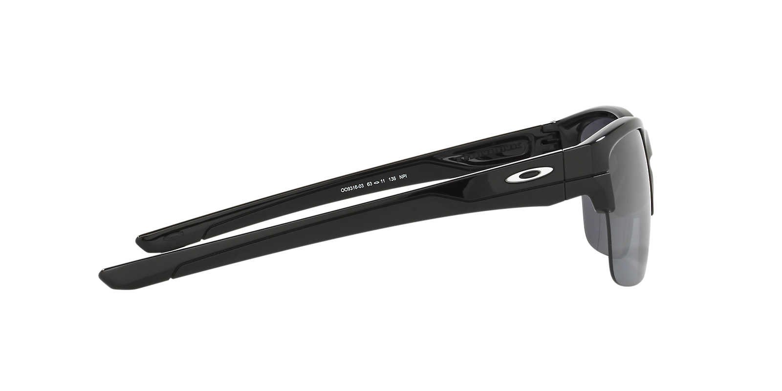 Oakley ThinkLink Sunglasses, Thinlink Polished Black W/Black Iridium, One Size