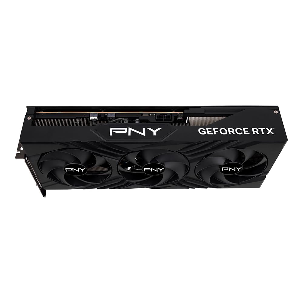 PNY GeForce RTX™ 4090 24GB VERTO™ Triple Fan Graphics Card DLSS 3 (384-bit PCIe 4.0, GDDR6X, Supports 4k, Anti-Sag bracket, HDMI/DisplayPort)