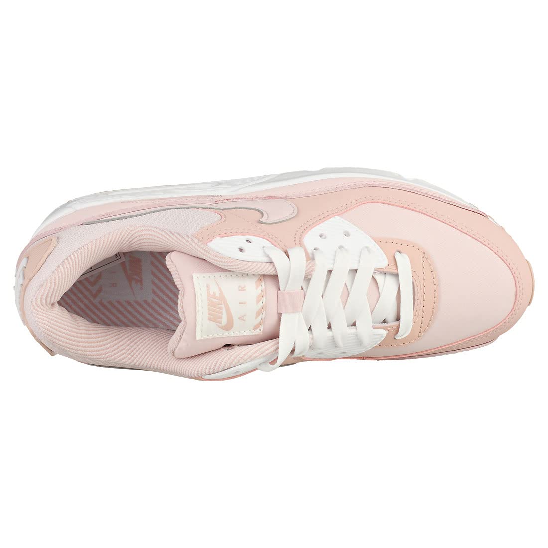 Nike Womens W Air Max 90 Sneaker, BARELY ROSE/BARELY ROSE-PINK OXFORD, 5 UK (7 US)