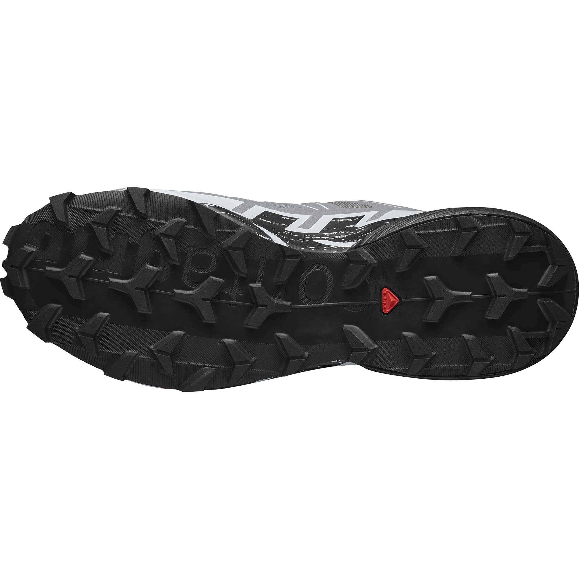 Salomon Men's Speedcross 6 Sneaker, Quiet Shade/Black/Pearl Blue, 8.5