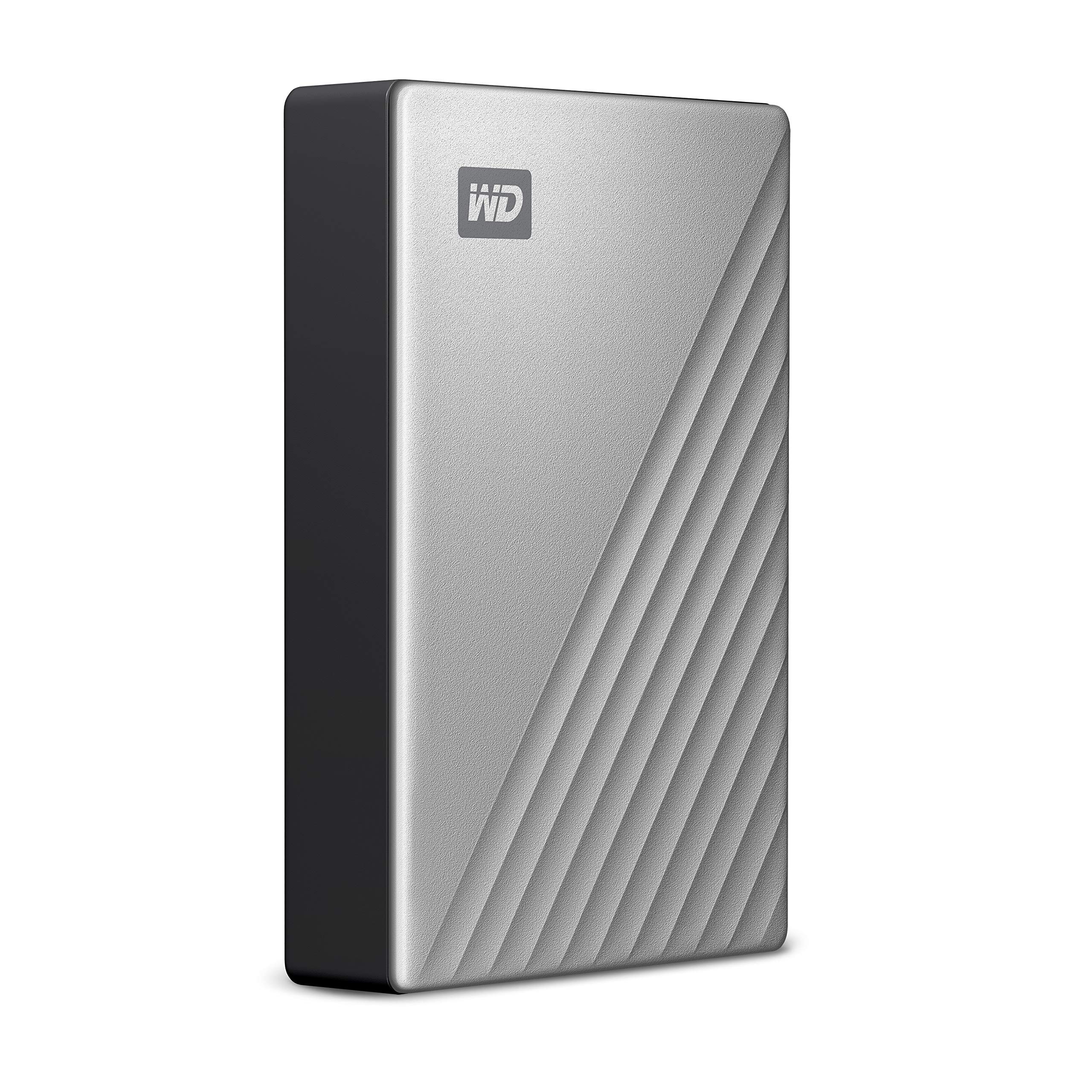 Western Digital 5TB My Passport Ultra for Mac Silver Portable External Hard Drive HDD, USB-C and USB 3.1 Compatible - Western DigitalBPMV0050BSL-WESN