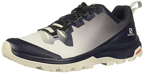 Salomon VAYA Hiking Shoes for Women, Lunar Rock/Night Sky/Lunar Rock, 7.5