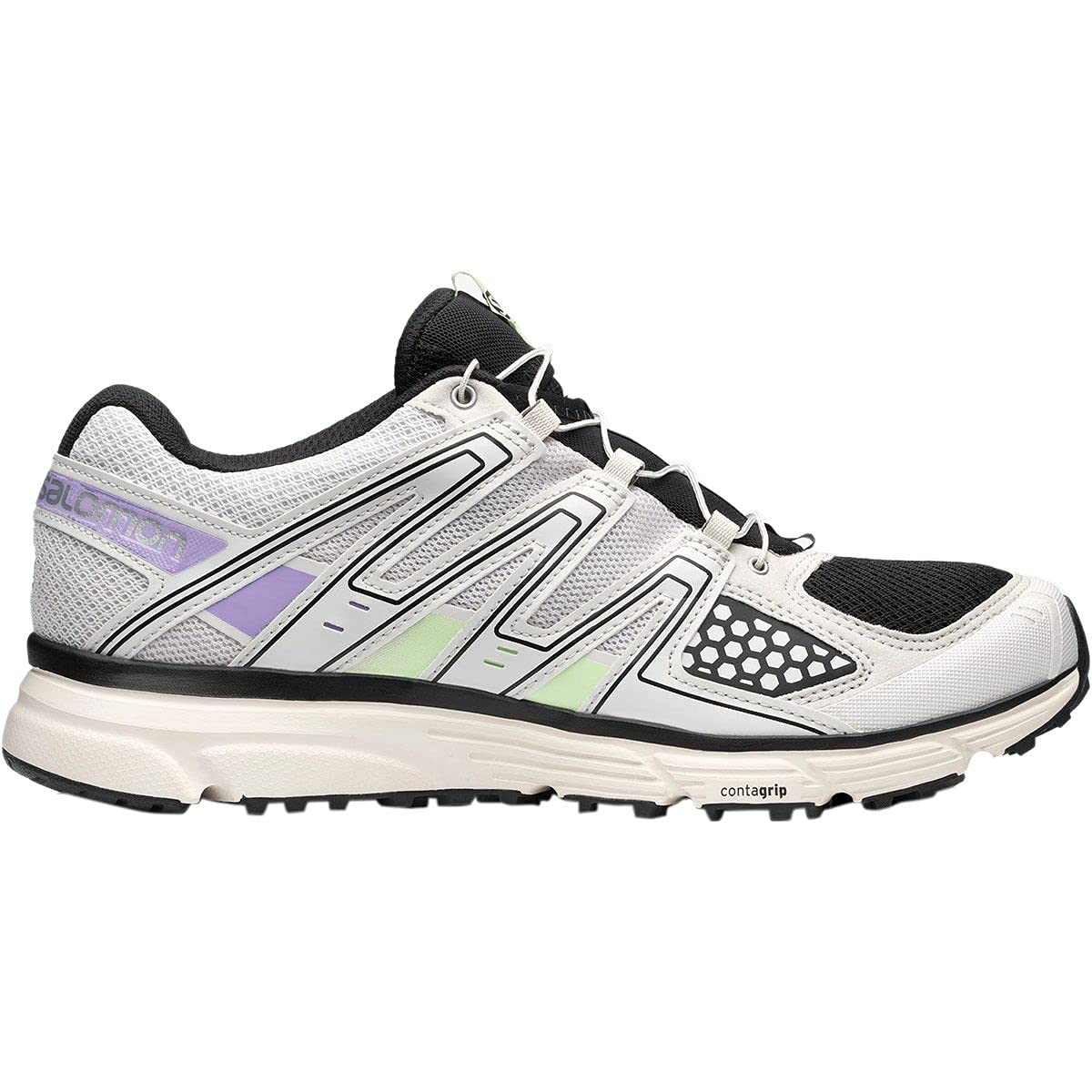Salomon X-Mission 3 Shoe Nimbus Cloud/Patina Green/Lavender, US 7.5/UK 7.0