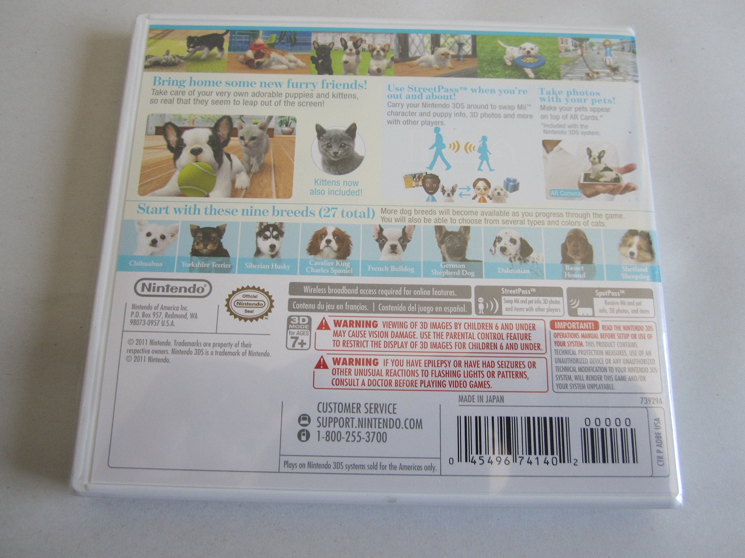 Nintendogs + Cats: French Bulldog and New Friends
