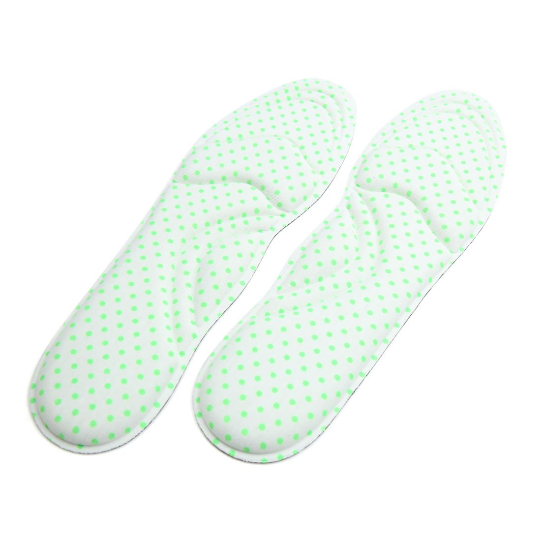 Qtqgoitem 1 Pair Green Sponge High Heel Arch Support Insert Insoles Shoes Pad Cushion for Woman (model: d8c aad cb4 a4b cdb)