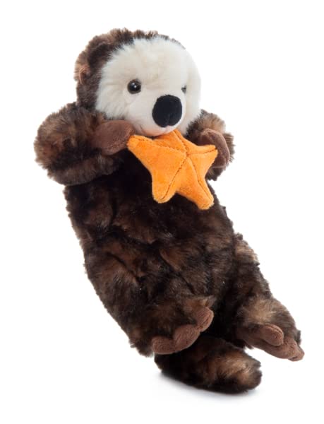 The Petting Zoo Sea Otter Stuffed Animal Plushie, Gifts for Kids, Wild Onez Ocean Animals, Otter Plush Toy 12 Inches