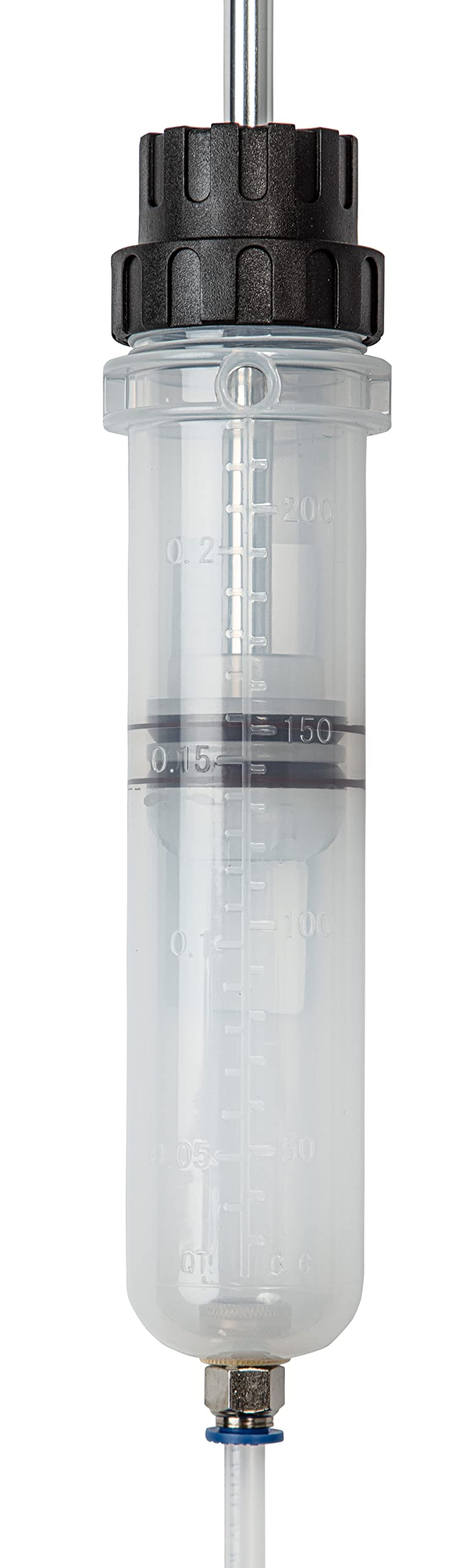 Mityvac MVA6851 Fluid Extractor, Syringe Action to Extract and Dispense Fluids Into or Out of Small Reservoirs Including Master Cylinder, Transaxles and Power Steering and Coolant Reservoirs