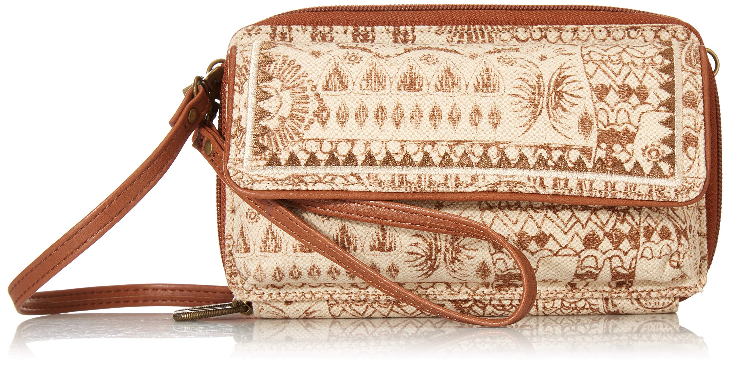 Sakroots Women's Luna, Tobacco Batik World