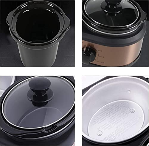 Rice Cooker, Household Three-Pot Multi-Function Slow Cooker, Ceramic Inner Pot, Automatic Soup and Health Pot, Rice Cooker