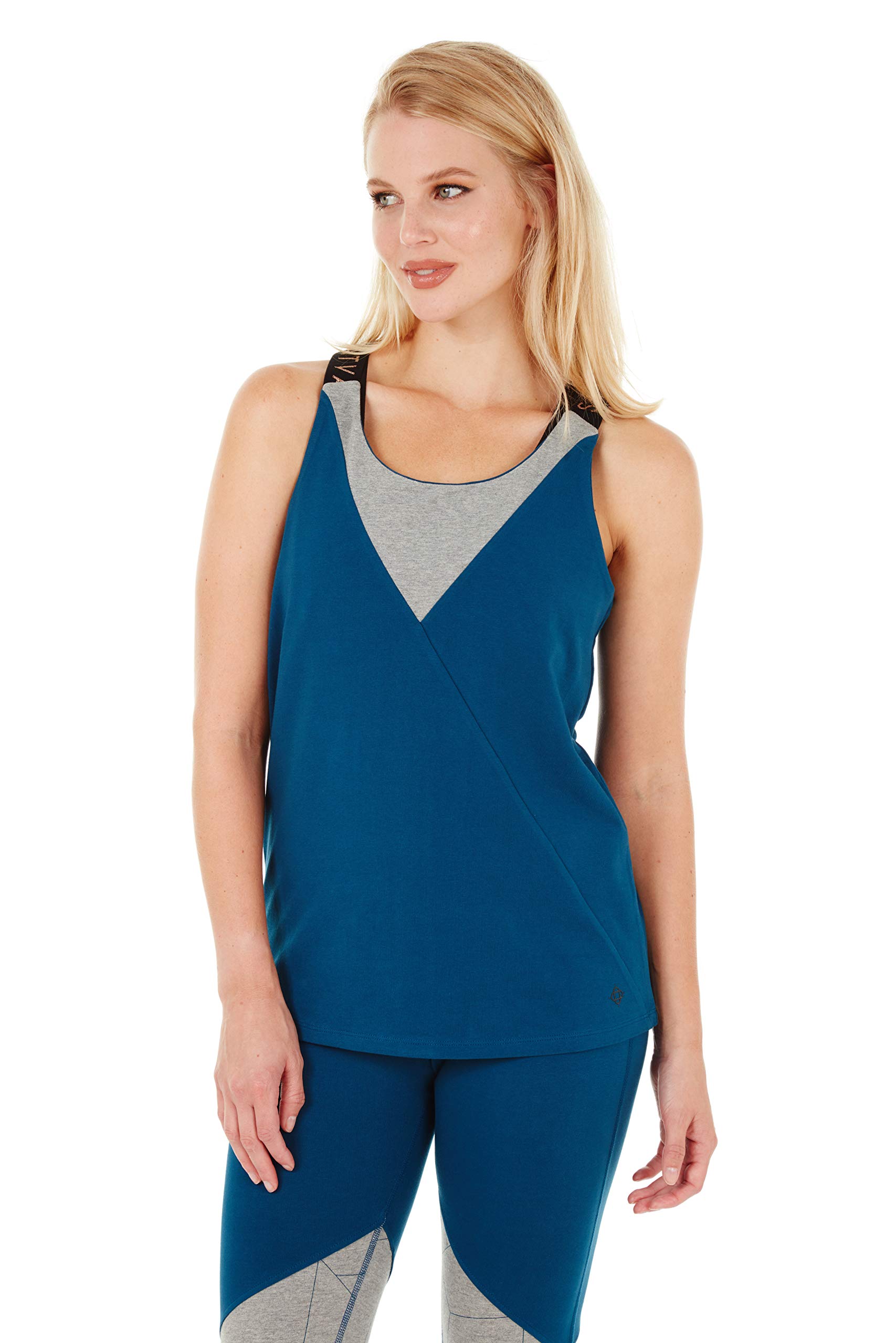 Satva Organic Cotton Jasper Tank Sailor Blue