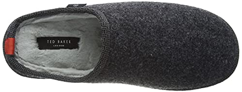 Ted Baker Men's SIMONN Slipper, DK-Grey, 11