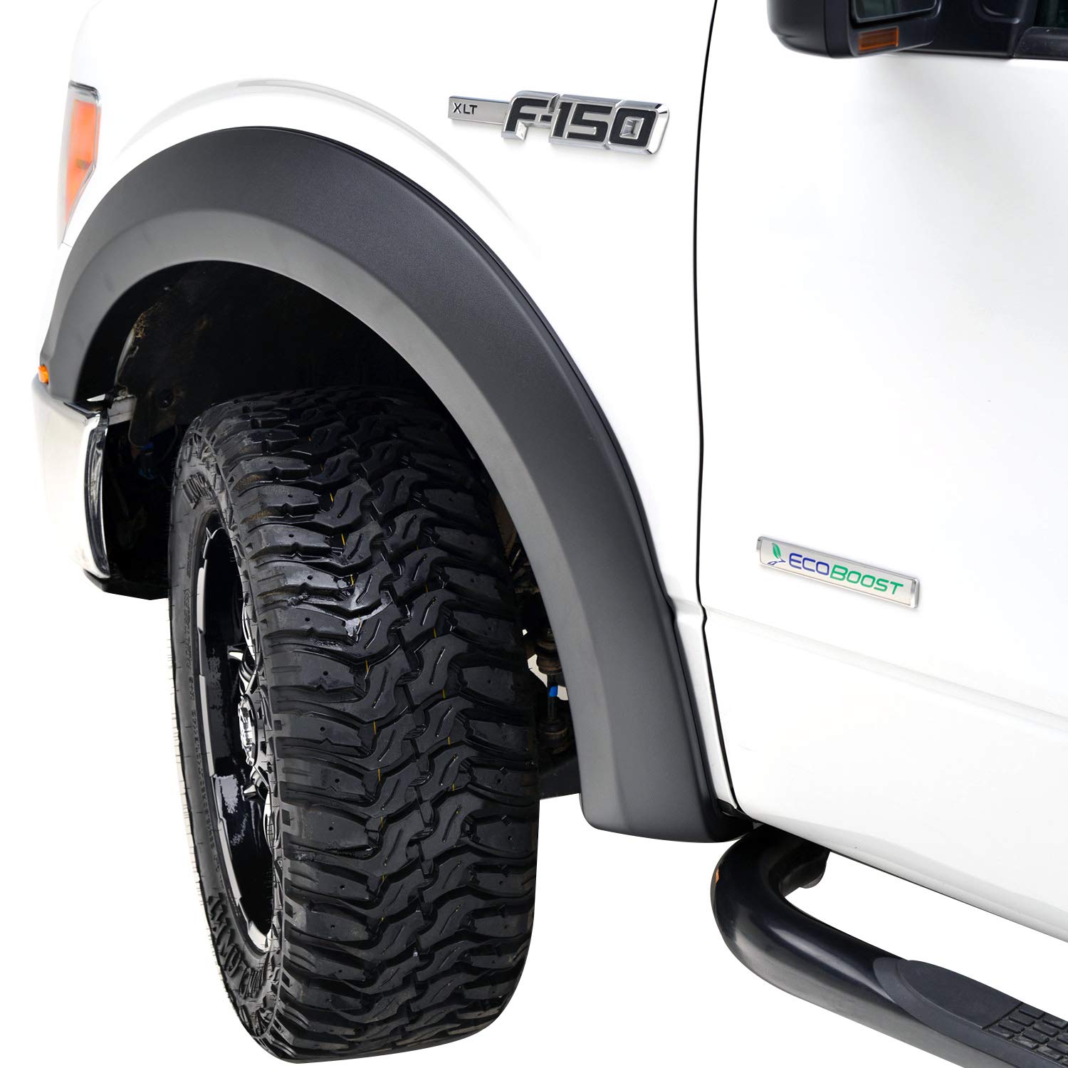 Paramount Automotive 18294RS Raptor Style Fender Flares (4pc) 09-14 Ford F-150 , Black