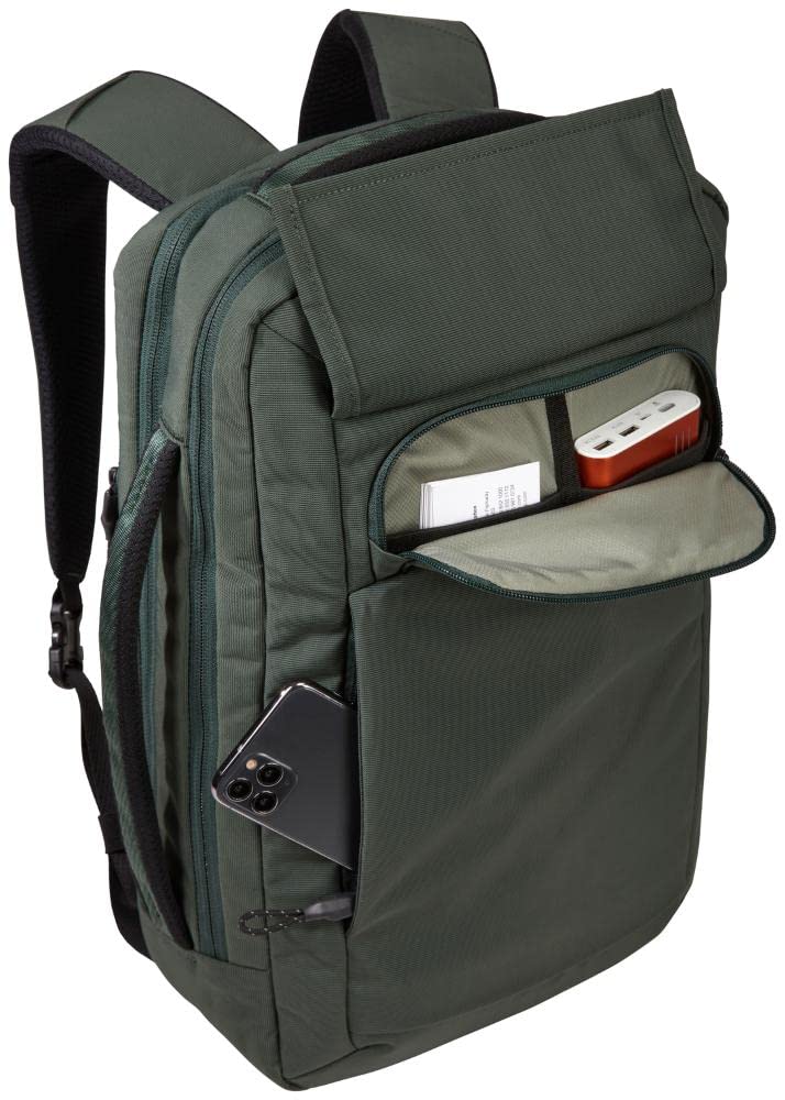 THULE(スーリー) Suree 3204491 Paramount Convertible Backpack, Capacity: 3.6 gal (16 L), Can Store Laptops, Racing Green