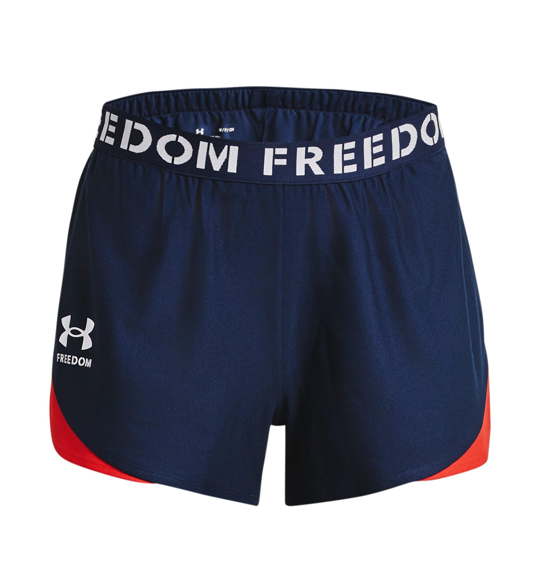 Under Armour New Freedom Playup Shorts Academy/White SM (US 4-6)