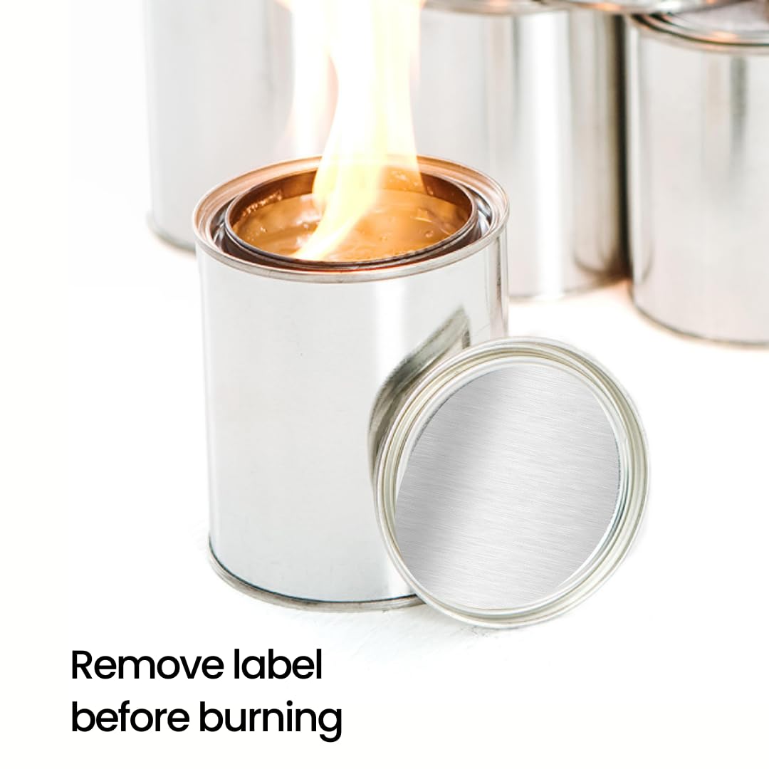 Smart Fuel Gel Ethanol - Ethanol Fuel Can, Spill-Resistant, High Purity for Indoor & Outdoor Uses, Ventless Fireplaces, Fire Pit, Stoves and Burners - Non-Hazardous, Planet Friendly, Ethanol - 13oz