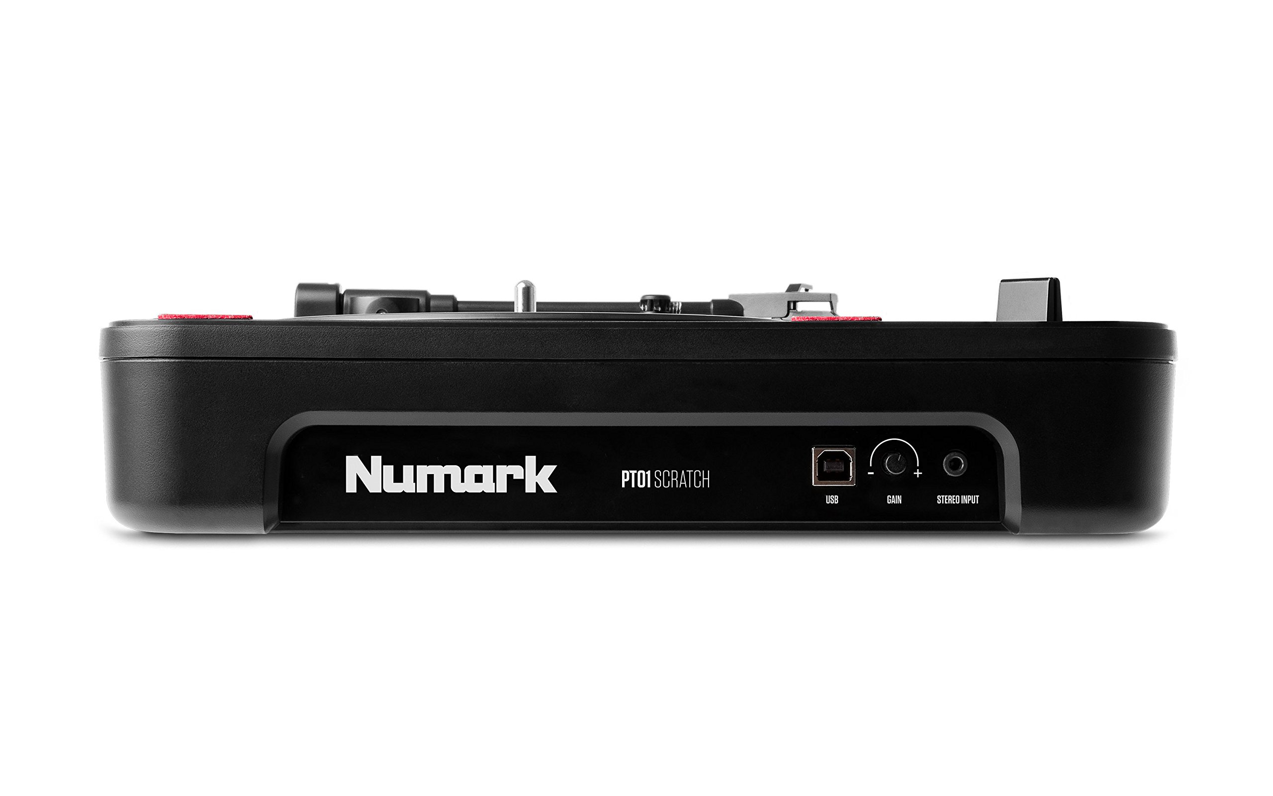 NUMARK PT01 Scratch Portable Turntable with Scratch Switch & Carry CAE
