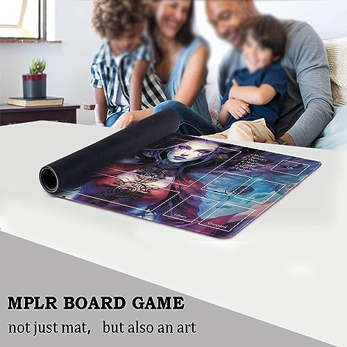 Premium Gaming Mat 60x35cm TCG Compatible with OCG CCG RPG MTG Gaming Mat, Mouse Mat Table Mat (Original Game Mat)