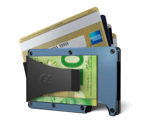 Ridge Wallets for Men - Slim Minimalist Wallet For Men, Front Pocket Wallets for Men, RFID Wallet For Men - Card Holder Wallet