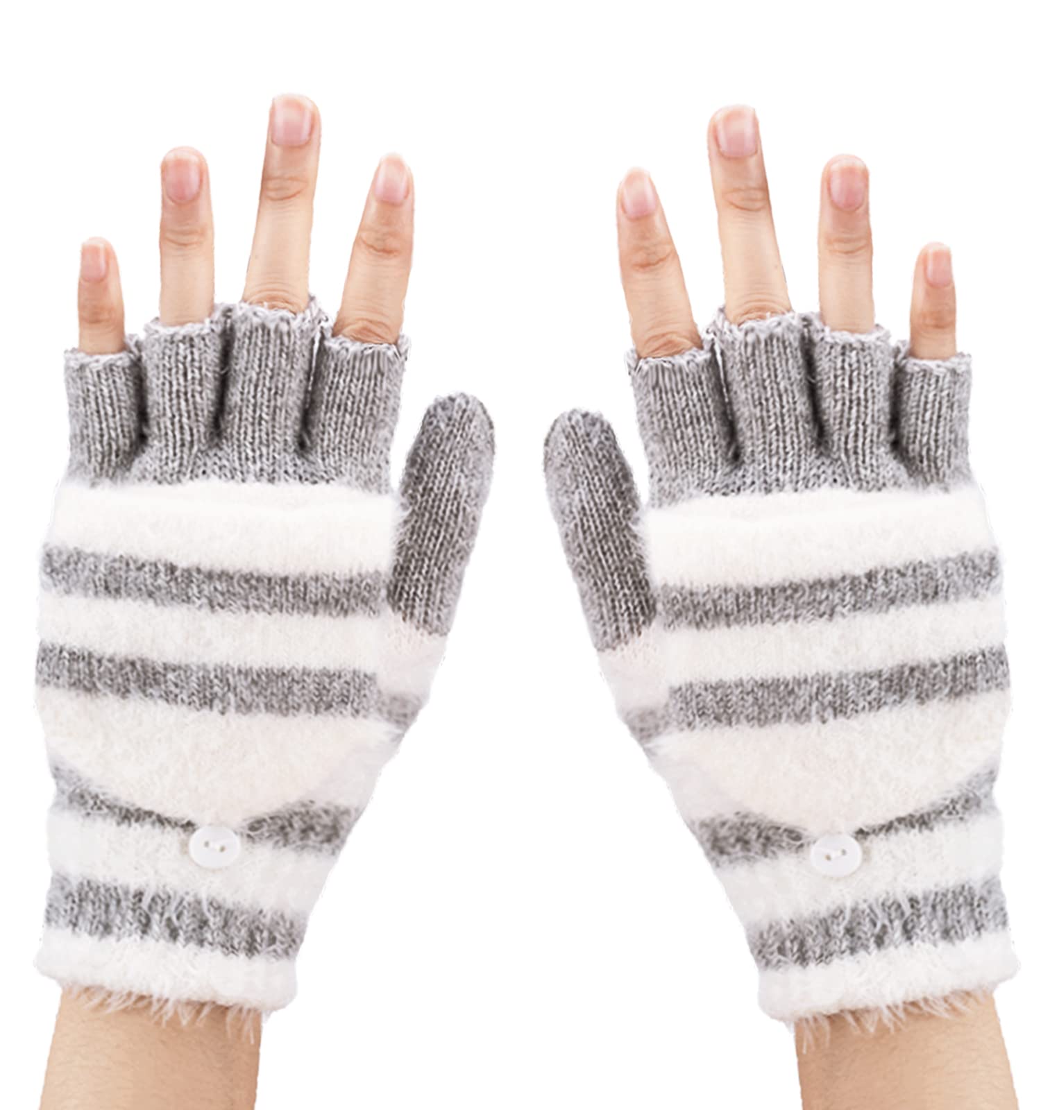 Women's Gloves & Mittens Fingerless Gloves for Women Cold Weather with Thinsulate Lining pink