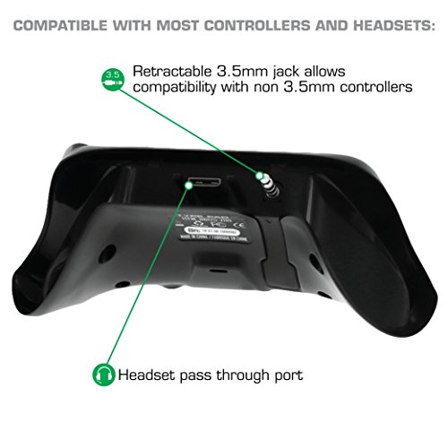 Nyko Type Pad - Chat Pad Message Keyboard with Glow in the Dark Keys and 3.5mm Jack for Xbox One Wireless Controller