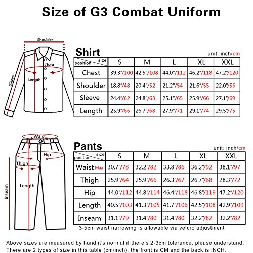 Paintball Equipment Men Airsoft Hunting Combat BDU Pants Gen3 Tactical Pants with Knee Pad Woodland (L(34))