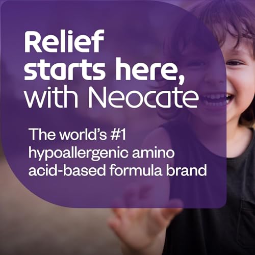 Neocate Junior - Powdered Hypoallergenic, Amino Acid-Based Toddler and Junior Formula - Vanilla - 14.1 Oz Can (Case of 1)