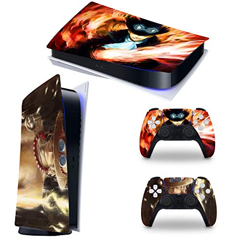 PlayStation 5 Skin Set β Pirate King - HD Printing Vinyl Skin Cover Protective for PS5 Standard Edition Console and 2 PS5 Standard Edition Controller