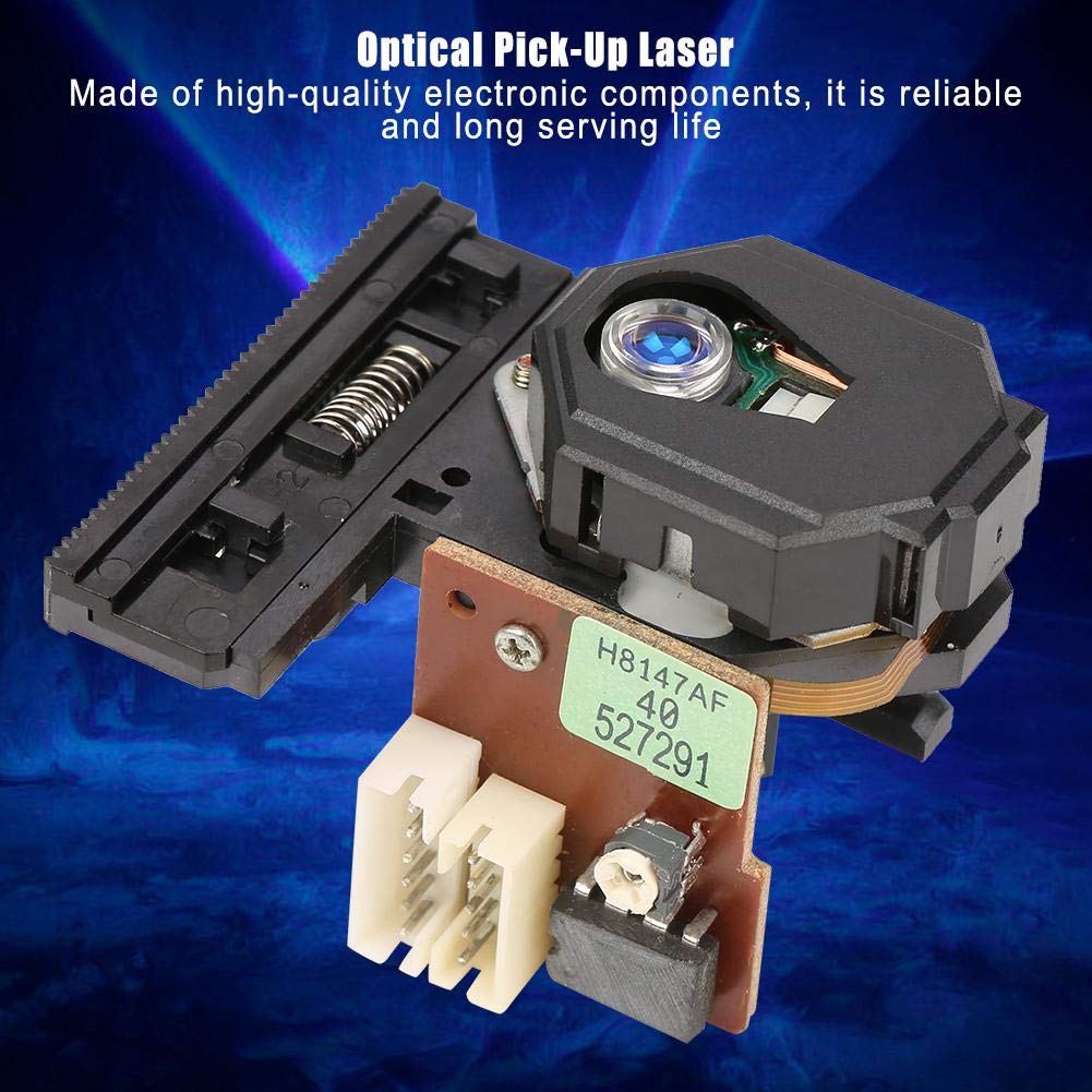 Optical Pick-Up Laser Lens H8147AF Black Optical Pick-Up Laser Lens CD Mechanism Replacement Repairing Parts