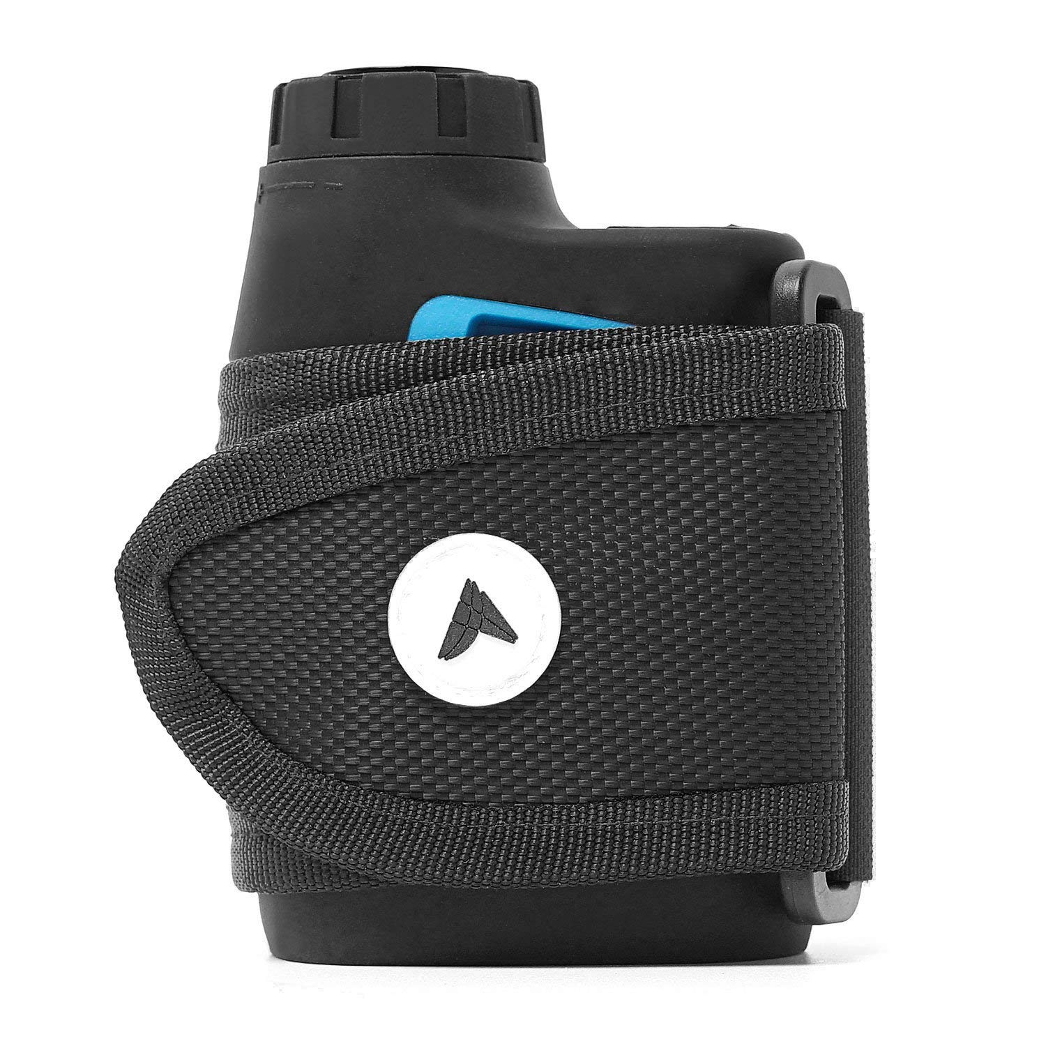 Pytoss Magnetic Rangefinder Strap | Golf Cart Accessories | Range Finder Case | Black