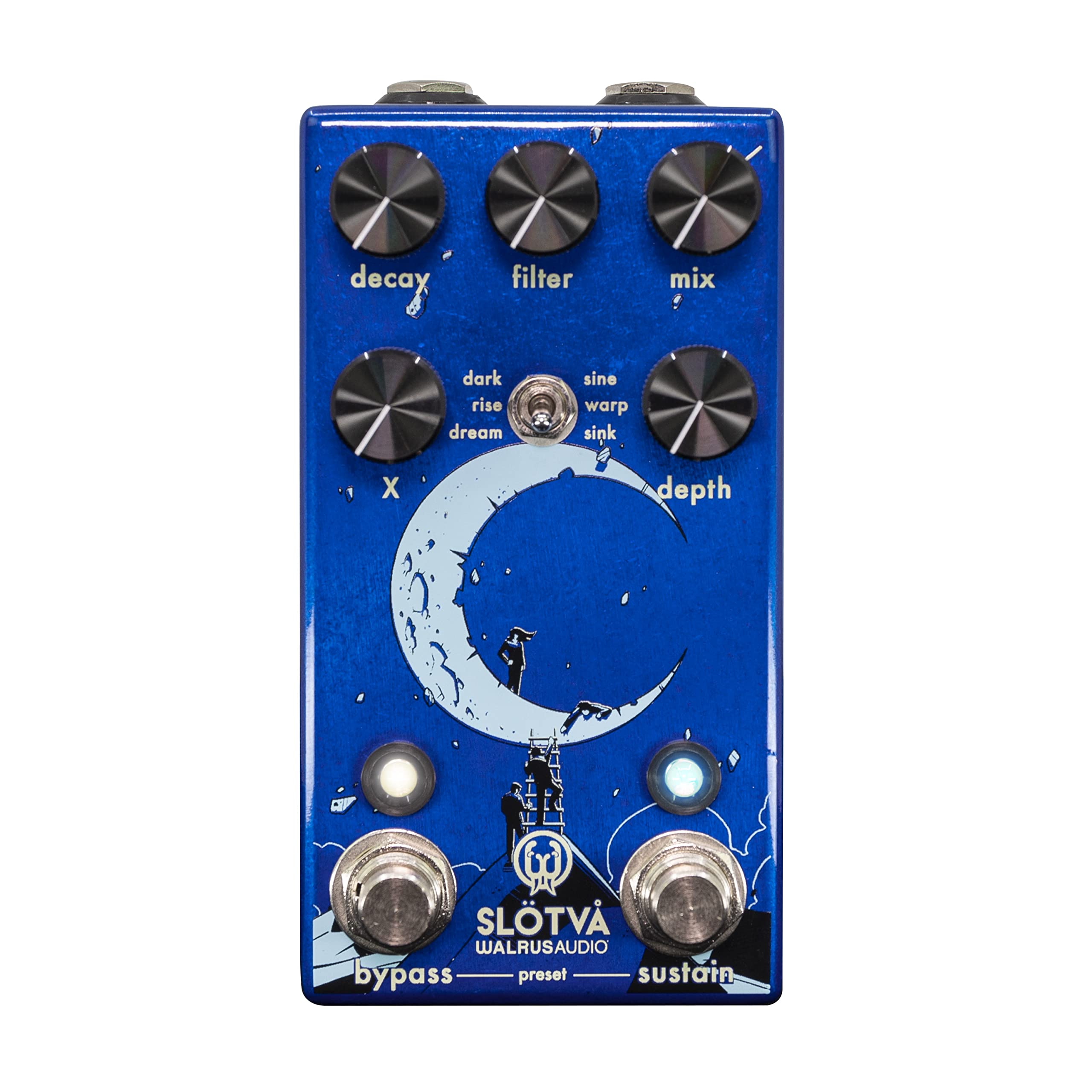 Walrus Audio Slotva Multi Texture Reverb, Purple/Seafoam (Gear Hero Exclusive)