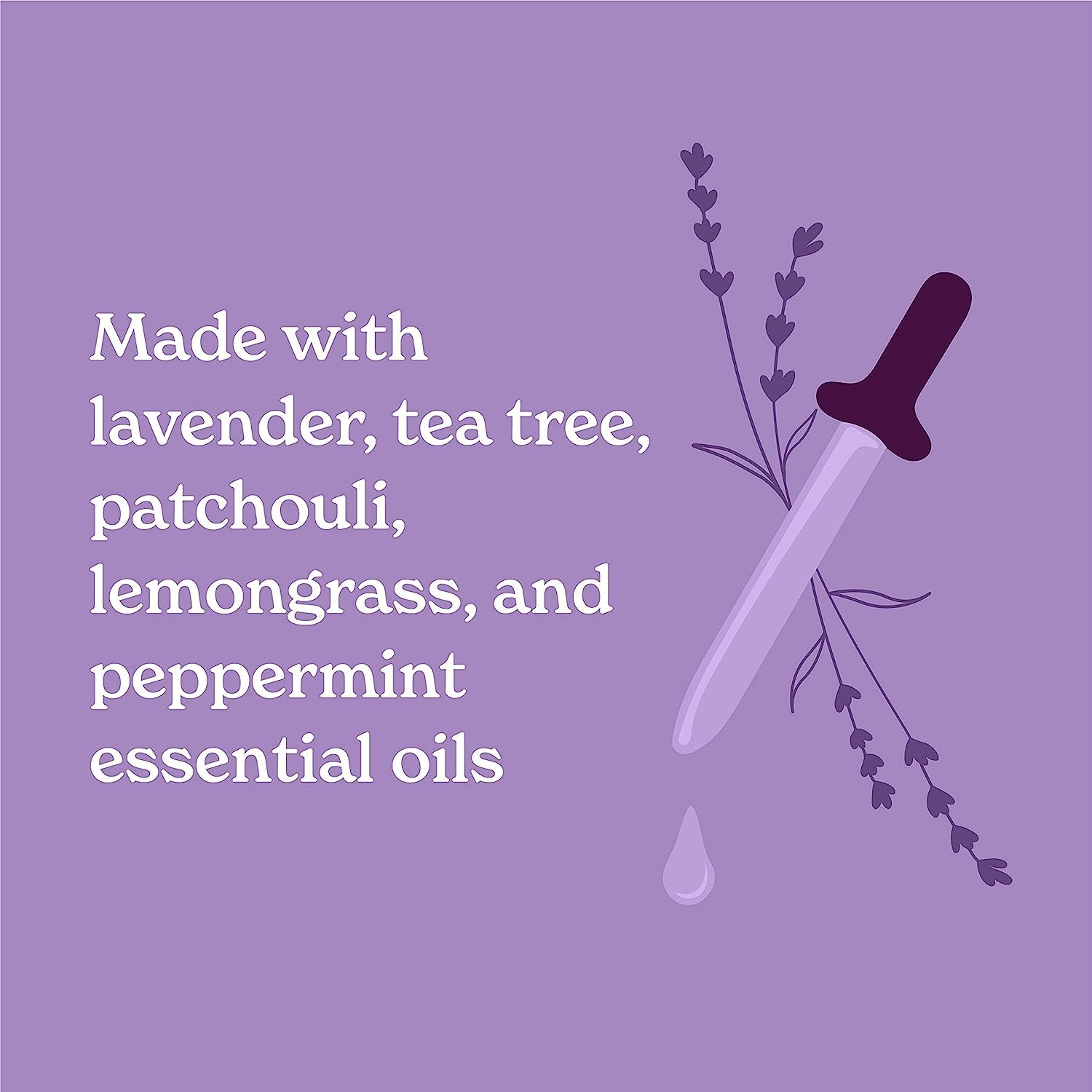 Vine Homecare - Yoga Mat Spray - Refresh Your Zen - Naturally Cleans and Deodorizes Your Yoga and Gym Mats - Made With Essential Oils - 4 OZ - Lavender Mint