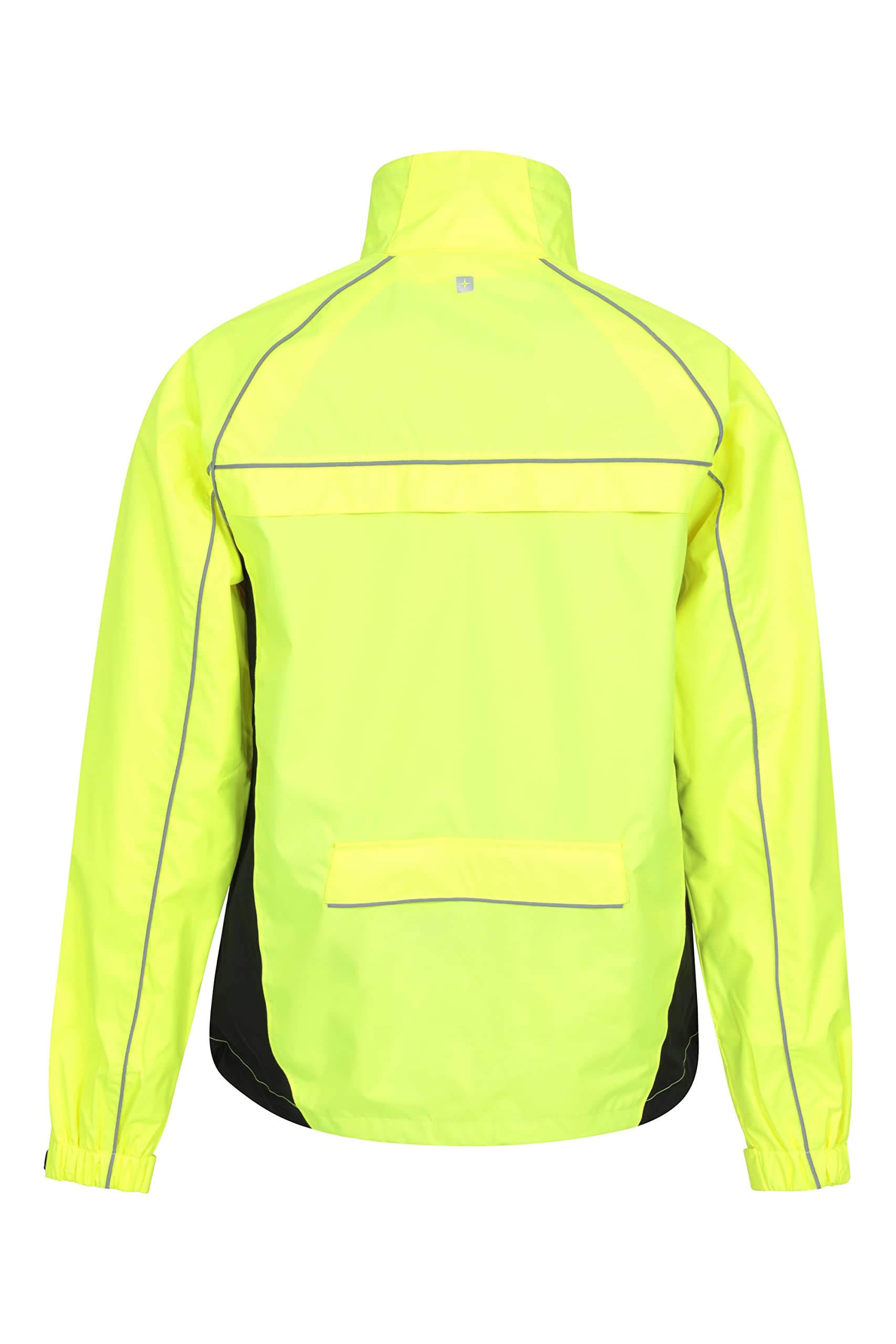 Mountain Warehouse Adrenaline Mens Waterproof Cycling Jacket - IsoDry Yellow Medium