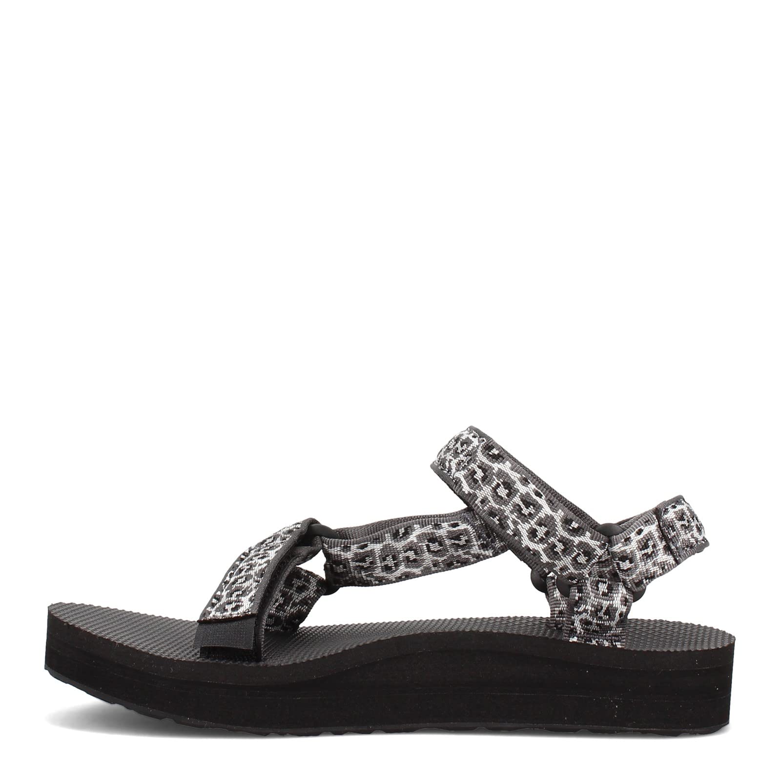 Teva Women's Midform Universal Sandal, Dorinda White/Black, 8