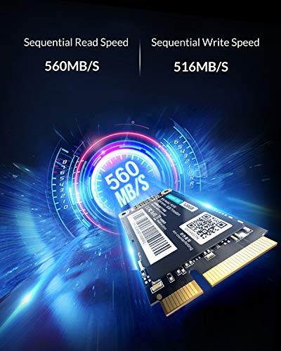 ORICO M200 3D NAND SSD Hard Solid Drive- mSATA - SATA III - 6Gbps-128GB Internal Solid State Drive for Desktop Laptop