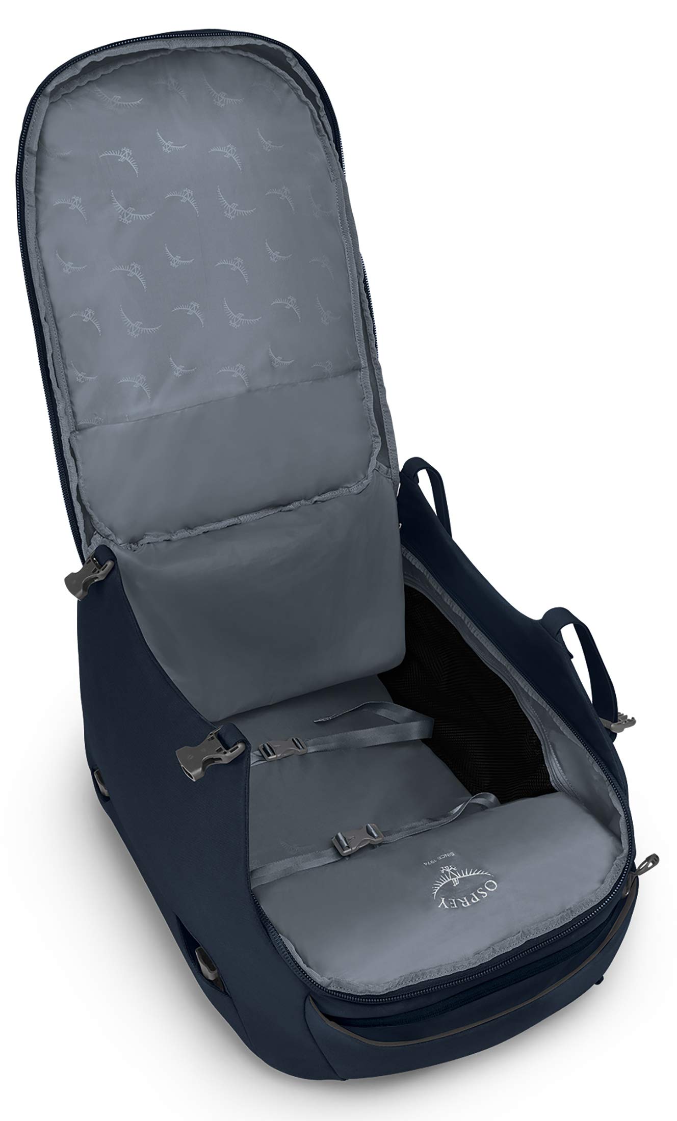 Osprey Porter 65 Travel Backpack, Petunia Blue