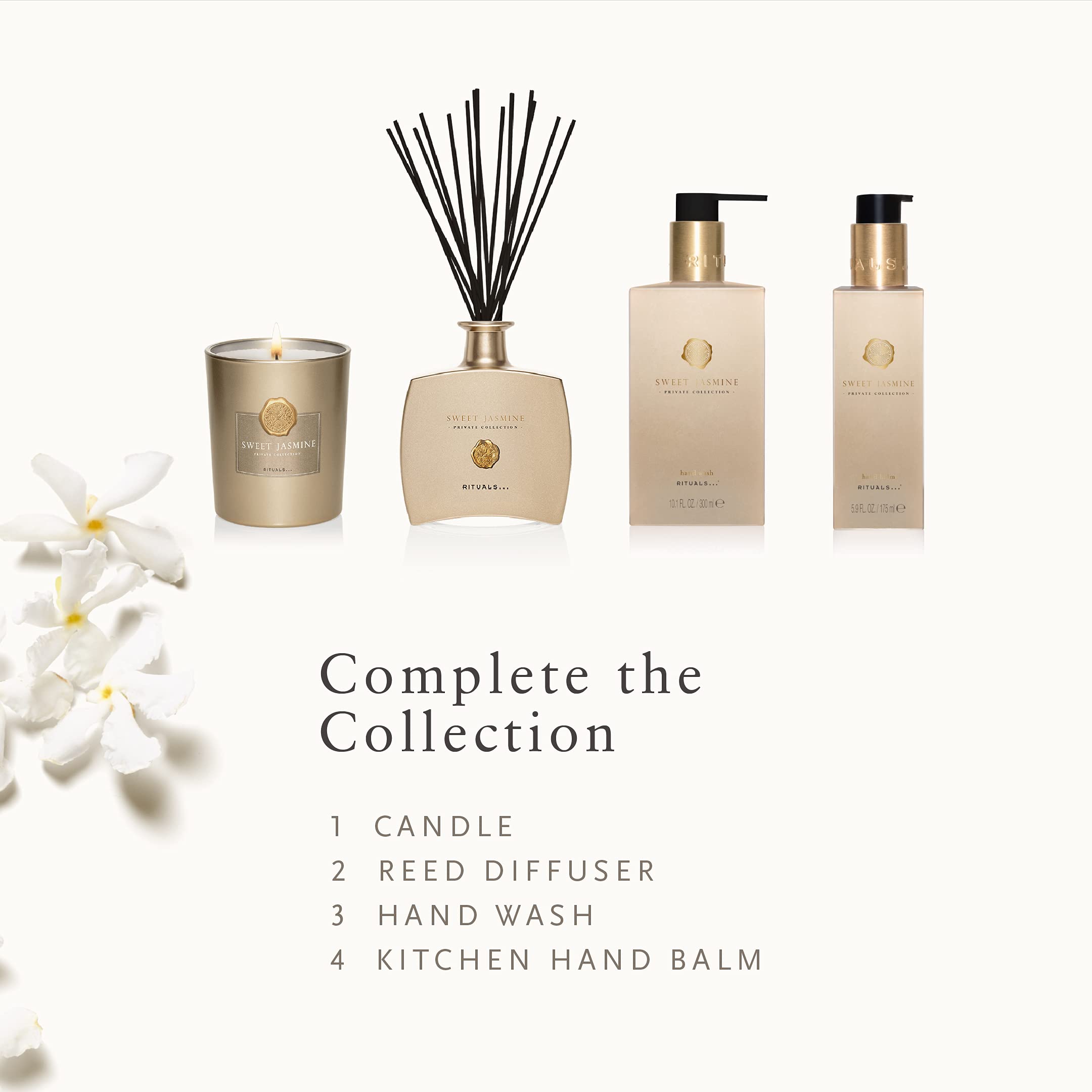 Rituals Rituals Sweet Jasmine Oil Reed Diffuser Set 15.2 Fl Oz, 15.2 fl. oz.