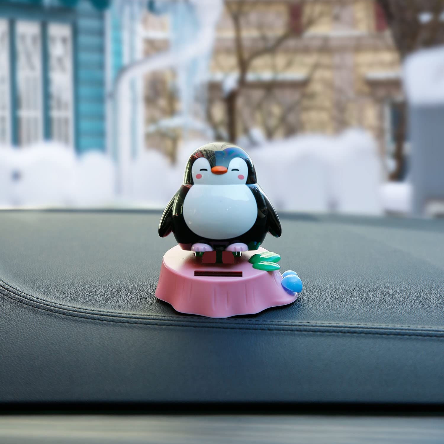 YGMONER Solar Dancing Animal Car Dashboard Decorations Shaking Body (Cat)