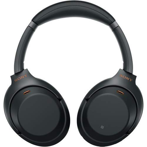 Sony WH-1000XM3B Wireless Bluetooth Noise-Canceling Over-Ear Headphones (Black) Essential Commuter Bundle Kit with Deluxe Backpack + Stylus + More