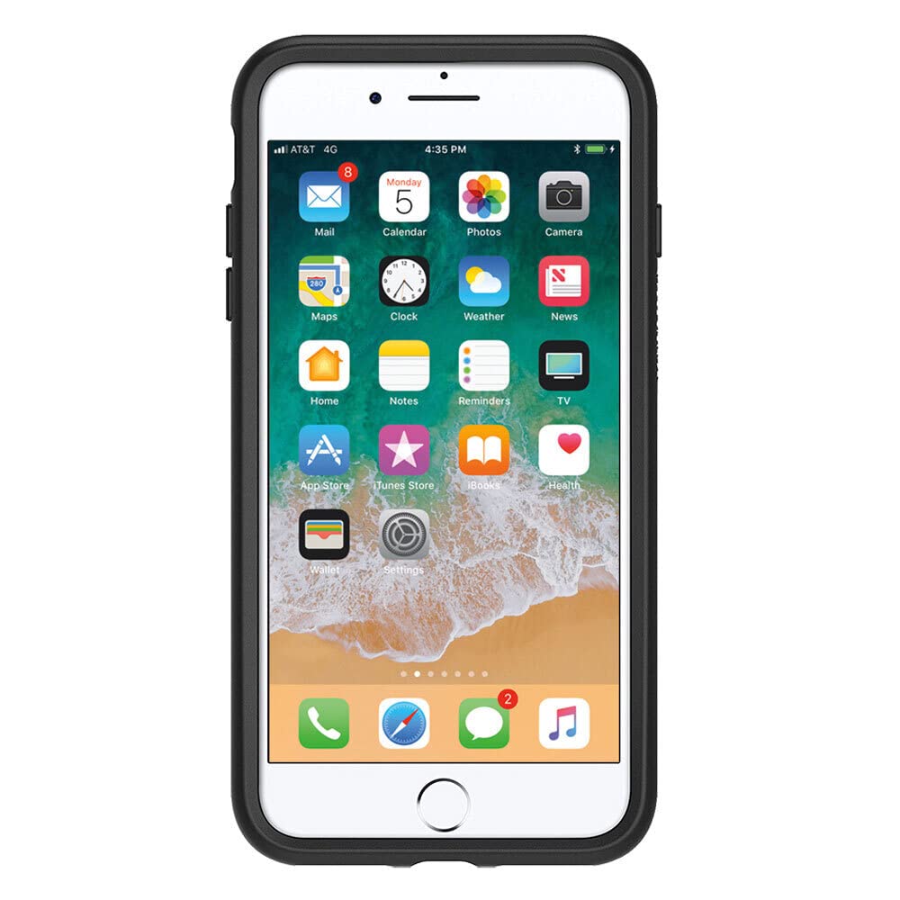 OtterBox SYMMETRY SERIES Case for iPhone 8 Plus & iPhone 7 Plus (ONLY) - Frustration Free Packaging - BLACK