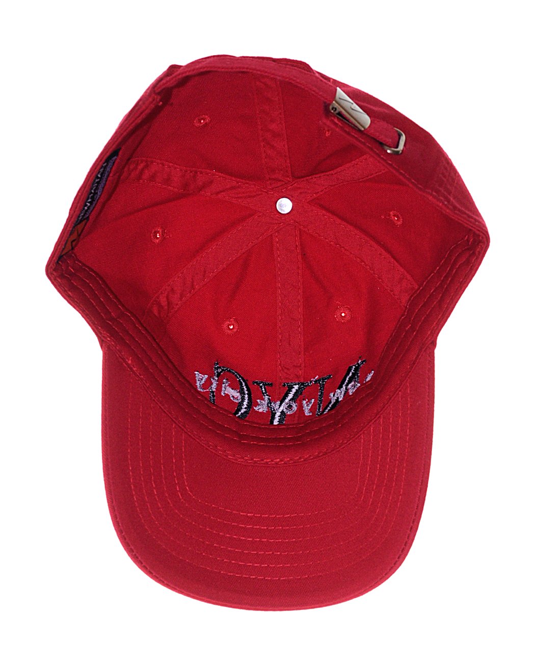 NYFASHION101 Unisex NYC New York City Embroidered Adjustable Low Profile Cap, NY02, Red