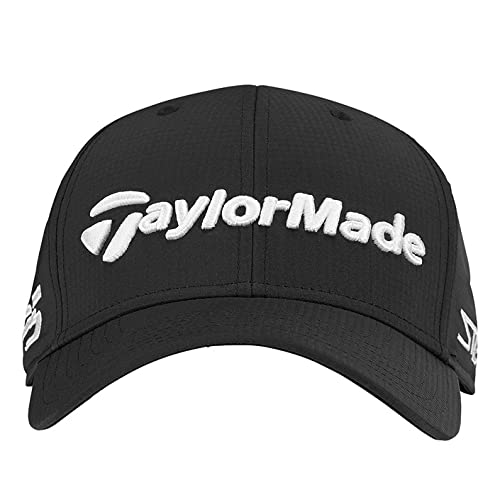 TaylorMade Golf Standard Tour Radar Hat, Black, Medium
