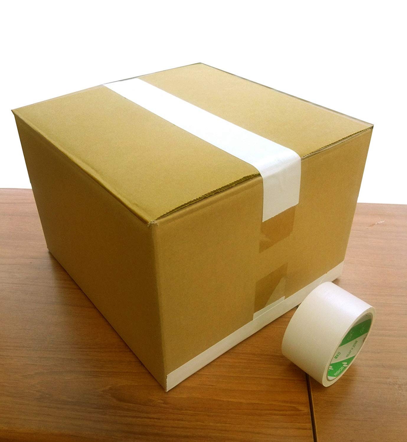 Nichiban 102N5-50 Cloth Tape, 2.0 inches (50 mm) x 86.5 ft (25 m) Roll, White