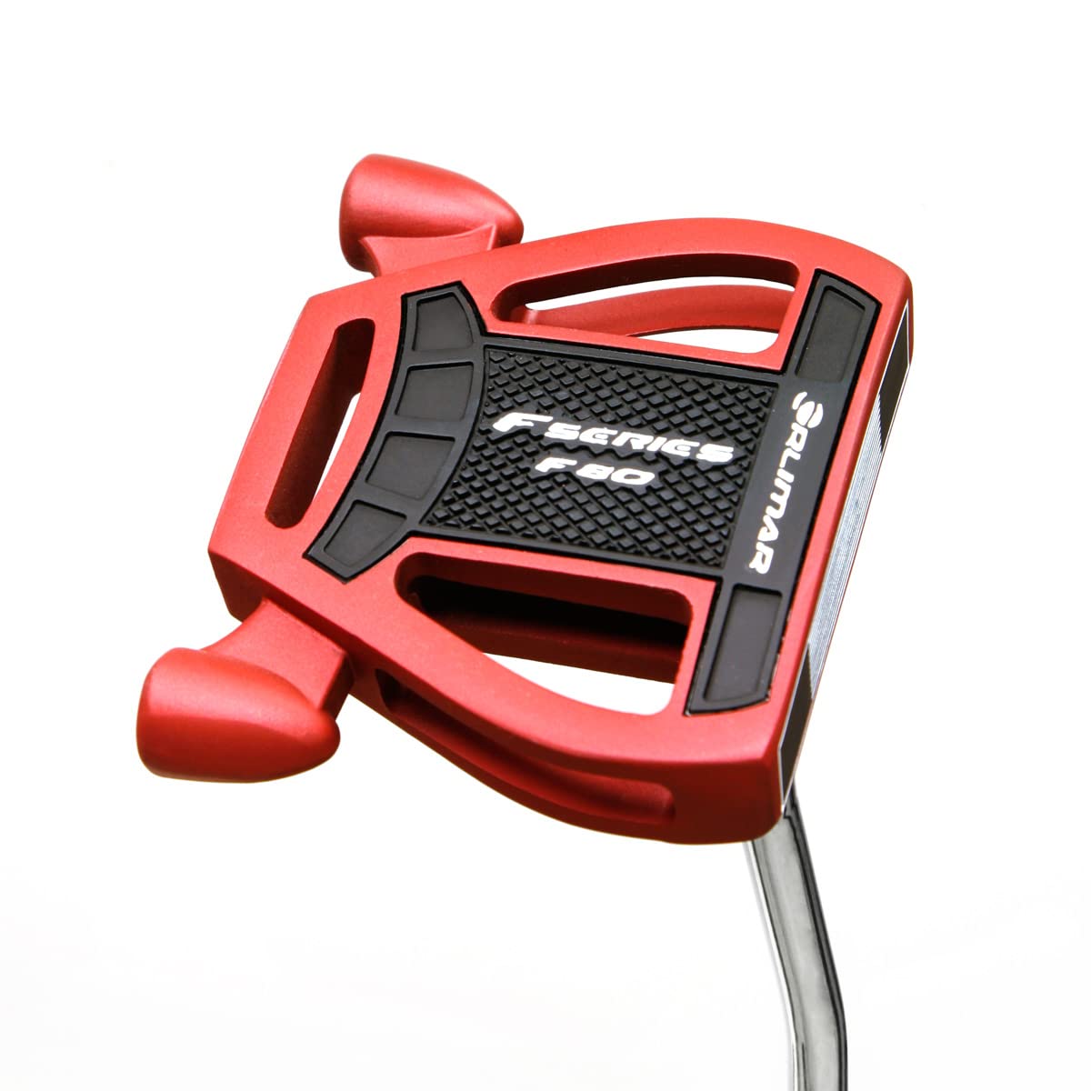 Orlimar Golf F80 Mallet Putter, Men's Left Handed 35" Red/Black with Oversize Putter Grip