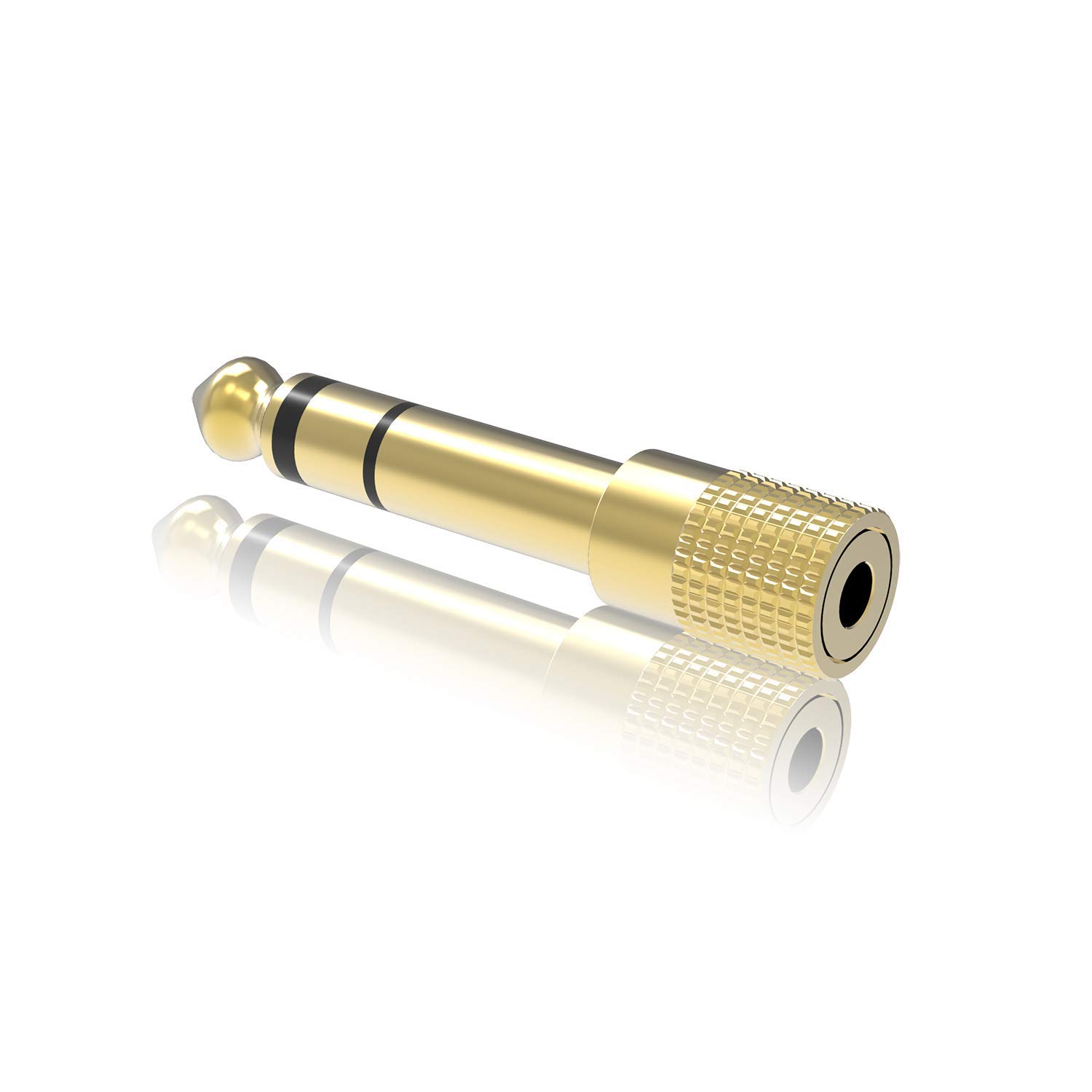 TRS635-1A | 6.35mm - 3.5mm Audio Interface Connector for Audio Mixer/Instruments