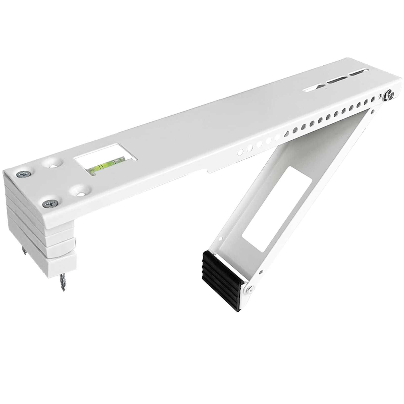 Yehchi Window Air Conditioner Mounting Support Bracket, Universal AC Unit Window Stand Mount Brackets Support Up to 165 lbs Designed for 9,000 to 22,000 BTU A/C Units