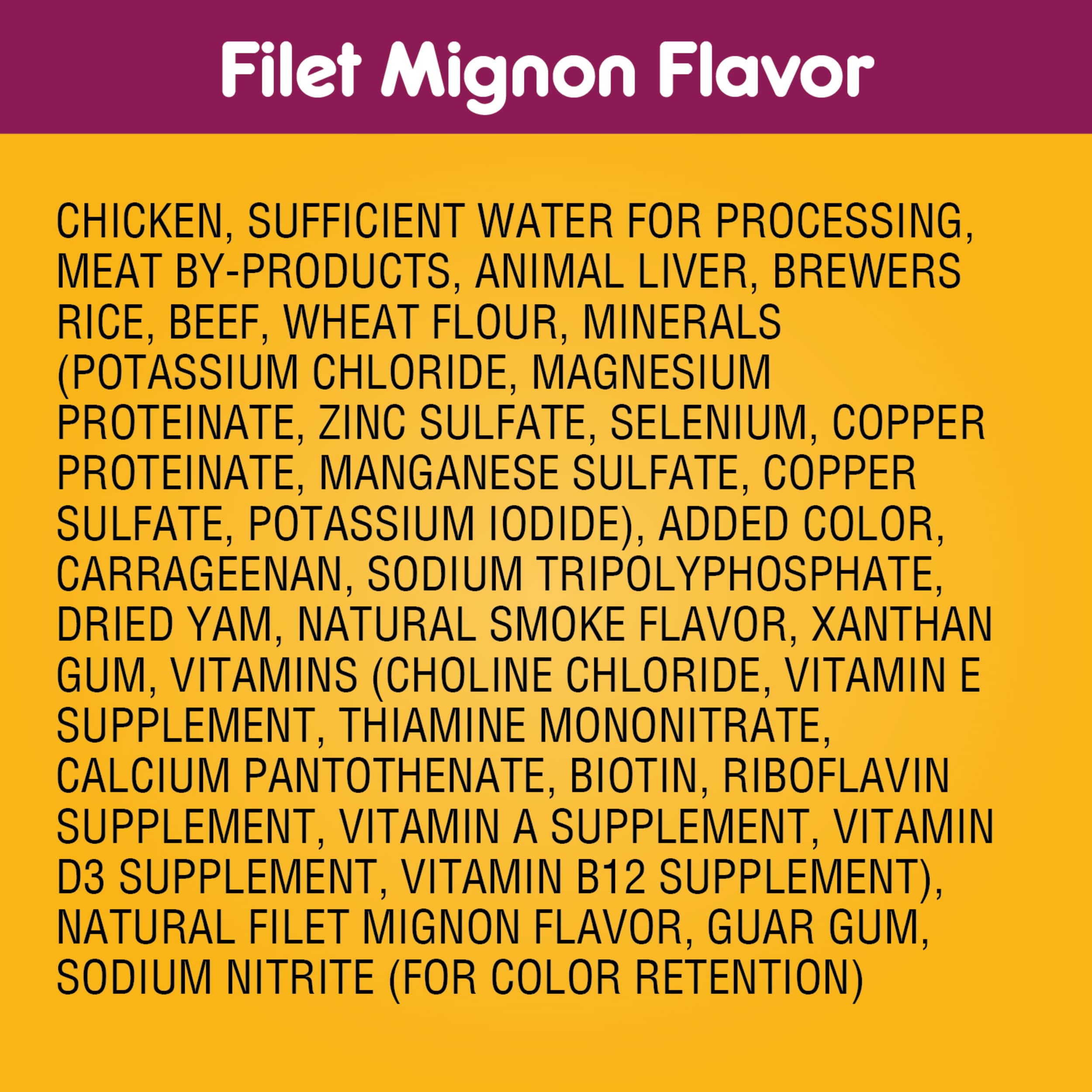 Pedigree Chopped Ground Dinner Dog Food - Filet Mignon - 13.2oz - 12pk - Filet Mignon - 13.2 oz