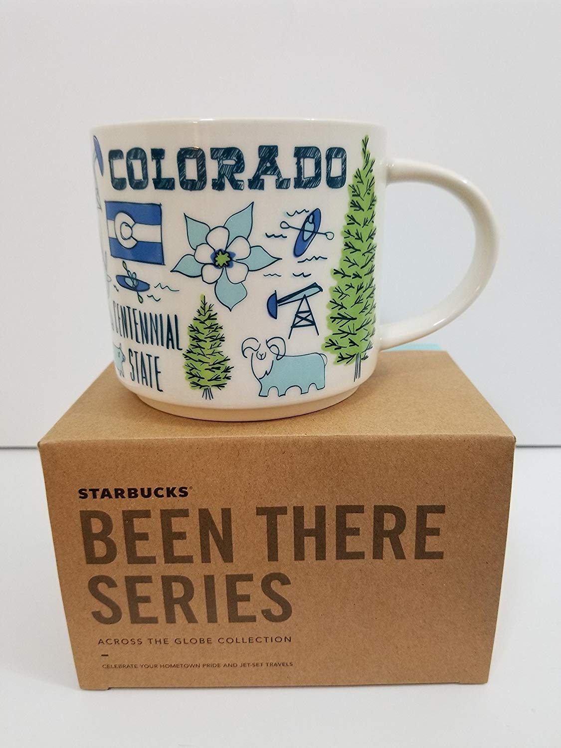 Starbucks Colorado Been There Series Across The Globe Coffee Mug 14 oz
