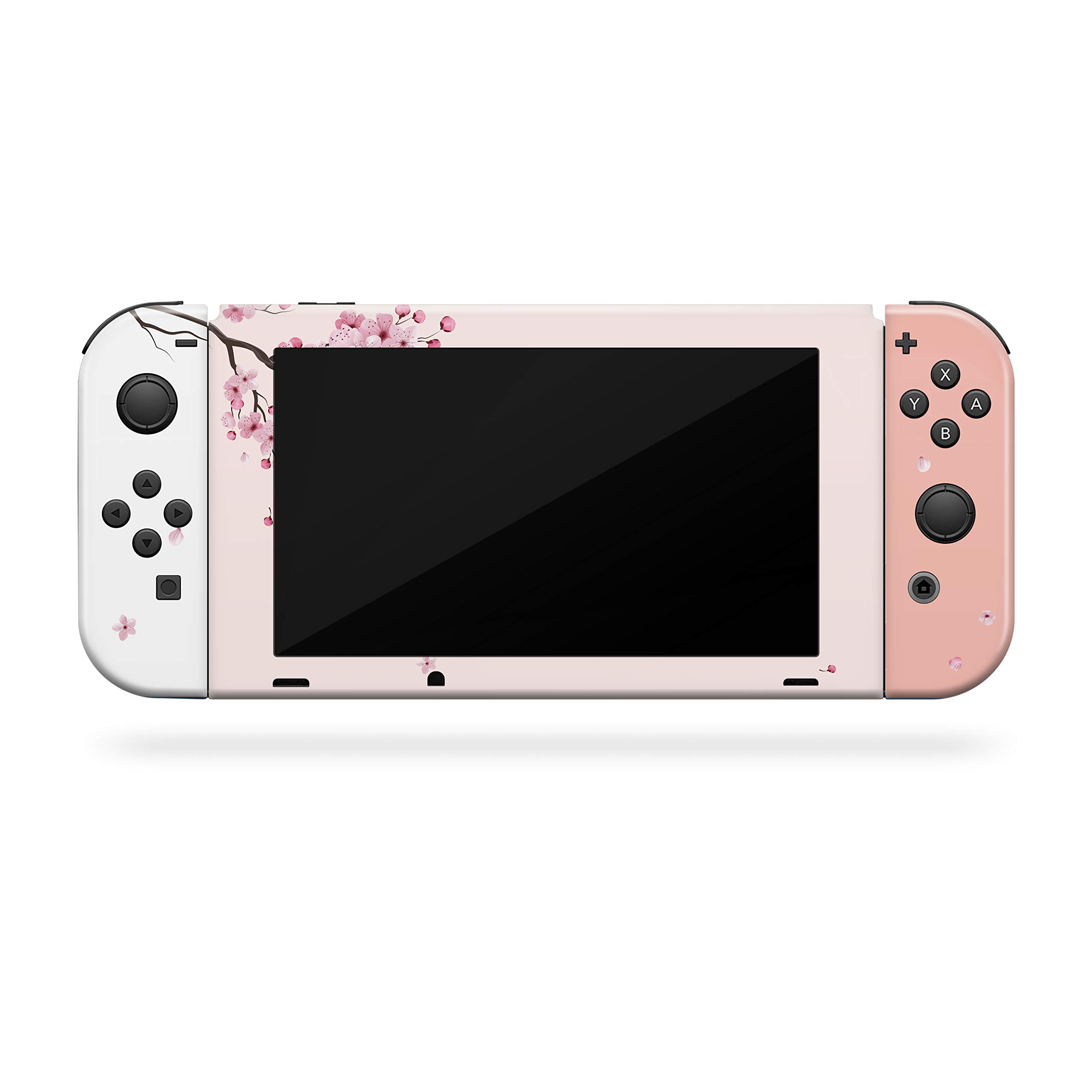 Tacky design sakura skin Compatible with Nintendo Switch Skins Decal, Nintendo Switch Stickers Vinyl 3m Flowres Switch, Blossom switch Full wrap cover