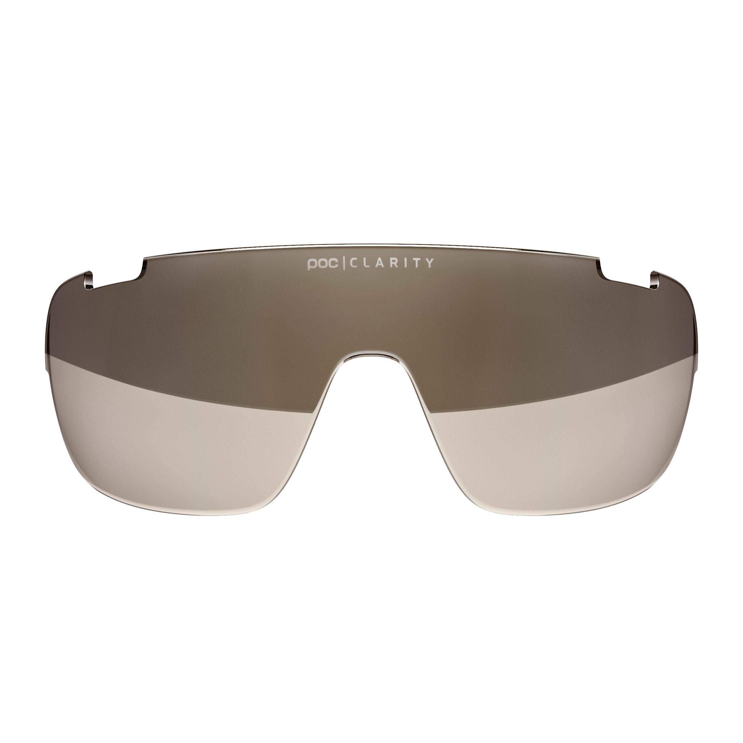 POC DO Half Blade Spare Lens, Spare Sunglass Lenses, Brown/Silver Mirror