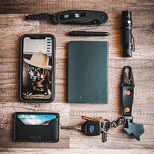 Ontario Knife Company 8846 Rat-1 Black Coated AUS-8 Stainless Steel 3.6 in Plain Edge Blade Nylon Handle 4-Position Reversible Clip Folding Knife for Outdoor, Tactical, Survival & EDC (Black)